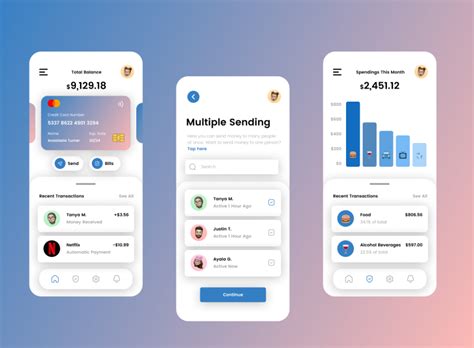 Banking App UI Design By Courtney Powe On Dribbble Banking App UI Design By Courtney Powe On Dribbble