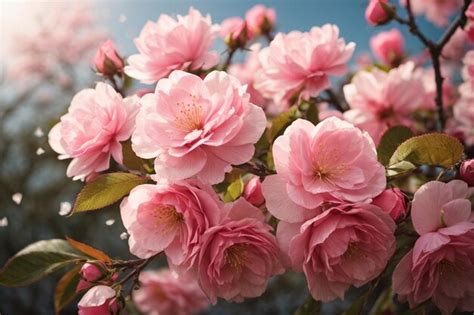 Premium Photo Sakura Blossom Flowers