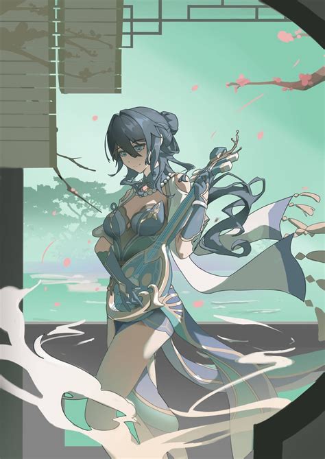 Ruan Mei Honkai And More Drawn By Xiaochen Danbooru