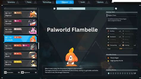 Palworld Flambelle Palworld Gameplay