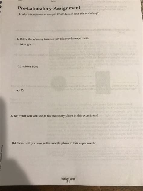 Solved Pre Laboratory Assignment 1 Why Is It Important To