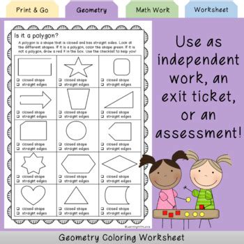 Identifying Polygons By Learning With Lexie Teachers Pay Teachers