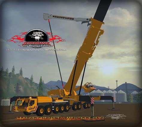 TFSG LIEBHERR LTM 11200 CHRISTOPHE LEVAGE V2 TFSGROUP GamesMods Net FS19 FS17 ETS 2 Mods
