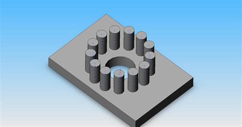 MEAM Design SolidWorksPatternFeaturesCircular