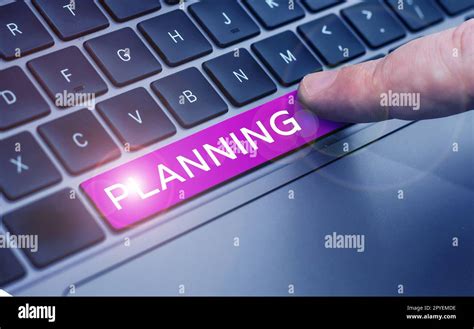 Handwriting Text Planning Business Overview Process Of Thinking About The Activities Required