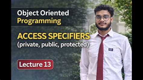 Object Oriented Programming In C 🔥 Access Specifiers Private