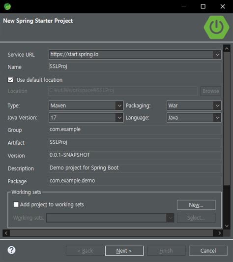 프로토콜을 위한 Springboot 프로젝트에 Ssl 적용하기 Copy Coding