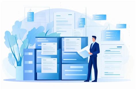 Premium Photo Streamlining Enterprise Document Management And Process