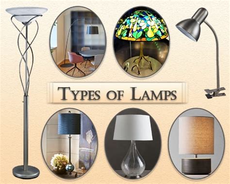 Different Types Of Lamps How Do I Choose A Table Lamp Wooden Earth