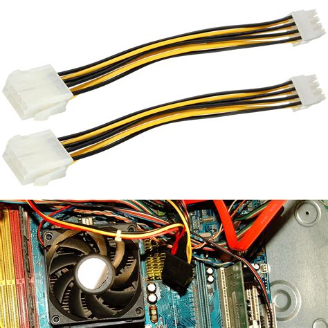 SPRING PARK PC 8 Pin 20cm CPU Power Extension Cable Motherboard Male To Female Tool Walmart Com