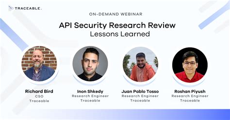 on demand webinar api security research review traceable api security