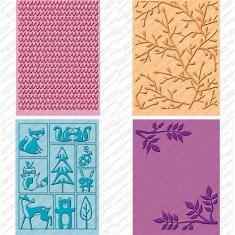 Embossing Folder Set Etsy