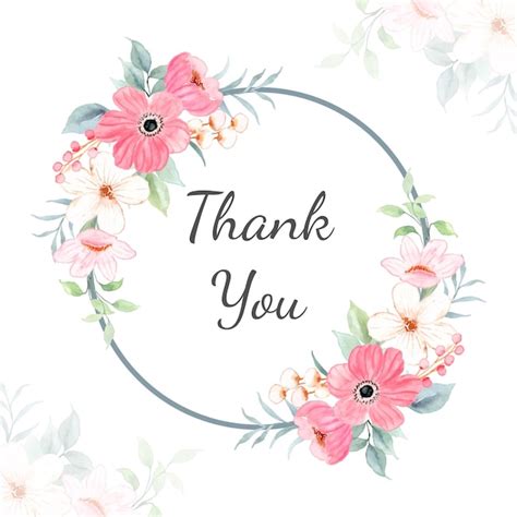 Flower Frame Thank You Good Time Treasure Box Preserved Flower Photo