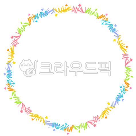 프레임 테두리 일러스트 손그림 Png 사진이미지일러스트캘리그라피 Fureriiy작가