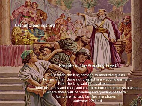 Bible Parable Of The Wedding Feast