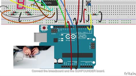 Sunfounder Kit Turorial For Arduino Digital Dice Youtube