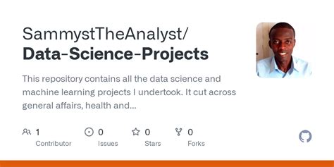 GitHub SammystTheAnalyst Data Science Projects This Repository Contains All The Data Science