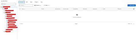 How Can I View Jobs And Processes From Sub Folders On Root Folder