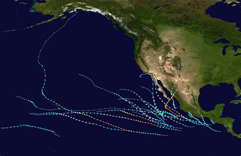 2023 Pacific Hurricane Season Hurricade Hypothetical Hurricanes