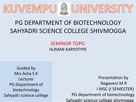 Human Karyotyping In Sex Determination In Genetics Pptx