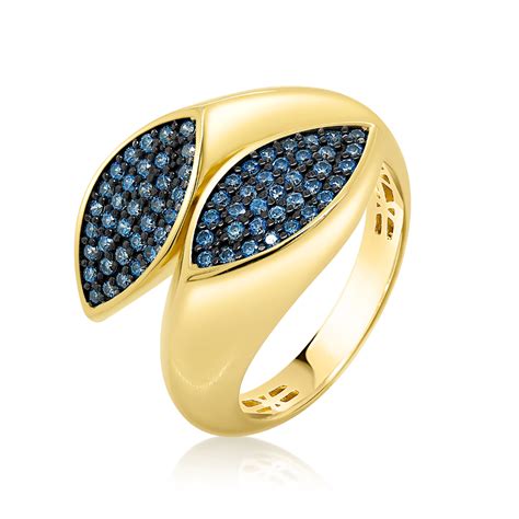 Inel Din Aur Galben De 14k Stil Diamonds