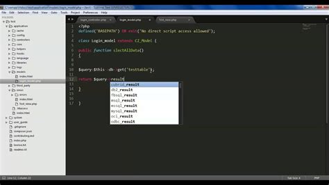 How To Select All Data Of Table In Codeigniter Using Query Builder
