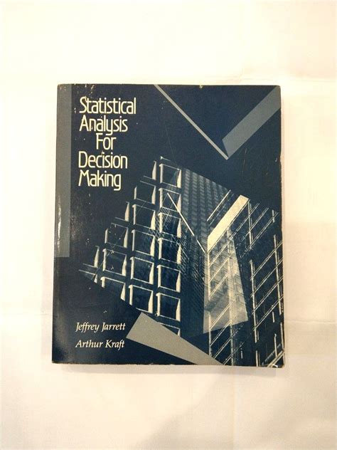 Statistical Analysis For Decision Making Hobbies And Toys Books And Magazines Textbooks On Carousell