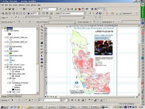 Sample ArcMap Screenshot Download Scientific Diagram