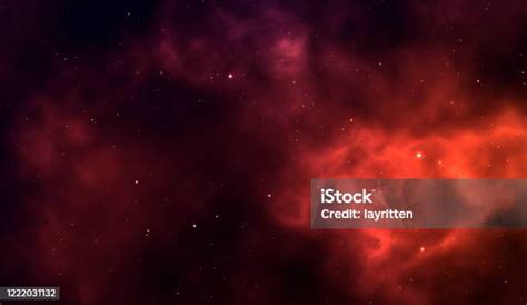 공간 배경 현실적인 밝은 별과 가스 구름의 클러스터 환상적인 외부보기 성운 은하와 별 클러스터와 우주 무한한 우주 의 열린 공간 벡터 일러스트레이션 벡터에 대한 스톡 벡터