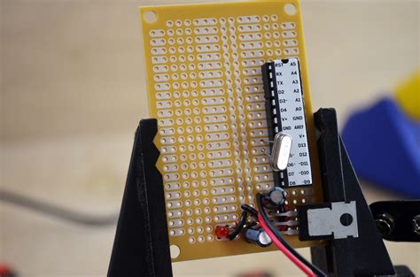 Transfer The Mintduino From Breadboard To Perfboard Make