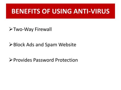 Antivirus Software Pptx