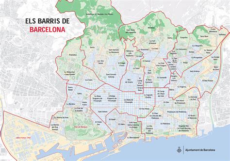 Wijken In Barcelona Een Handig Overzicht Barcelona Met Marta