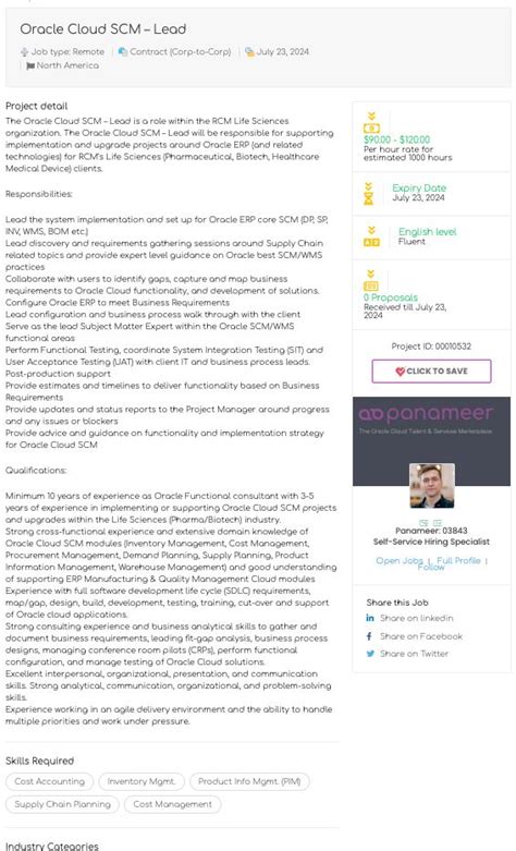 Todd Simard On Linkedin Scott Walls Just Added A New Oracle Cloud Job To…