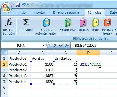 Cómo sumar matrices en Excel Cómo sumar en Excel