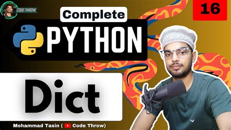 Dict Inn Python ️ Complete Python Course 🔥 Lecture 16 Youtube