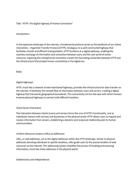 pdf networking internet and web