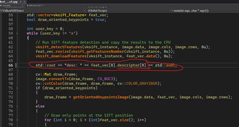 How To Get Feature Descriptors · Issue 2 · Maelaubertvulkansift · Github