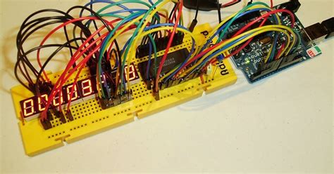 7 segment display common anode interfacing arduino forum