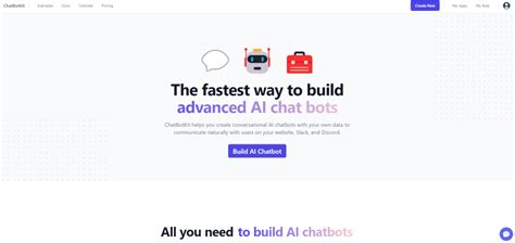 Chatbotkit Ai Chatbot Creation Platform