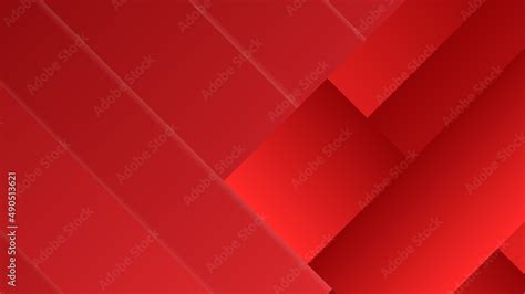 Modern Red Abstract Presentation Background Vector Illustration Stock Vector Adobe Stock