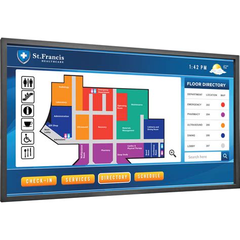 Planar Systems Ps6562t 65 Touchscreen Interactive Lcd Display Officewonderland