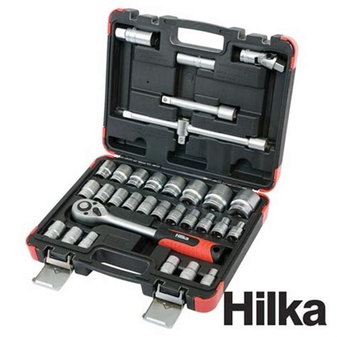 32 Piece 13mm 1 2 Drive Metric Hand Socket Set