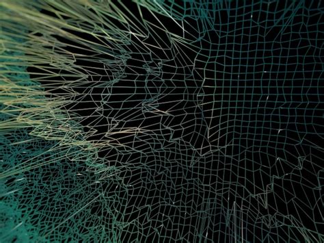 Premium Photo Futuristic Wireframe Background