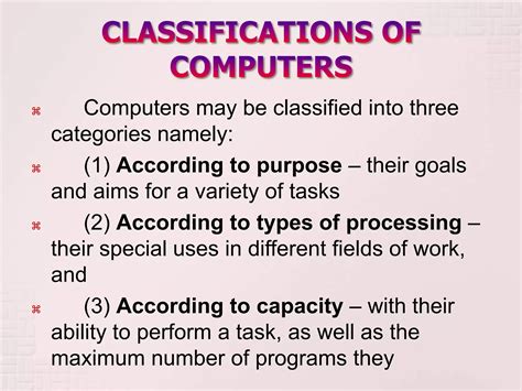 Classificationsofcomputerspptx Desktops Computing