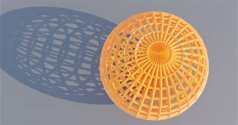 Wireframe Sphere By Goth2k Download Free Stl Model