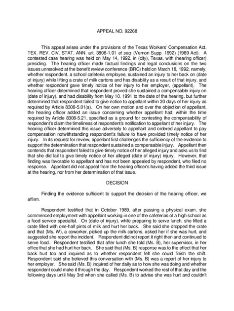 Fillable Online Michigan Workers Compensation Act The Intentional Tort Fax Email Print