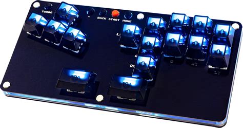 Arcade Stick 16 Keys Hitbox All Button Gamerfinger With Turbo Functions Controller Street Fight