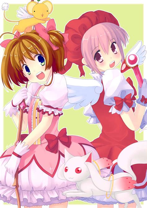 Kaname Madoka Kaname Madoka Kyubey Kinomoto Sakura Kero And 1 More