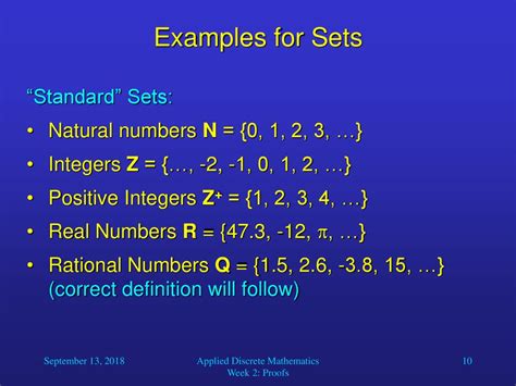 applied discrete mathematics week 2 proofs ppt download
