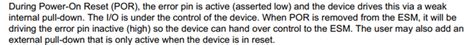 tda4vm during power up mcu safety errorn is always at high level
